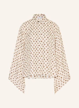 Max Mara Bluse Obice Aus Seide weiss