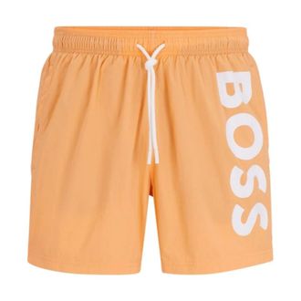 HUGO BOSS Octopus Badeshorts - - Swimwear - Herren - Orange - XS