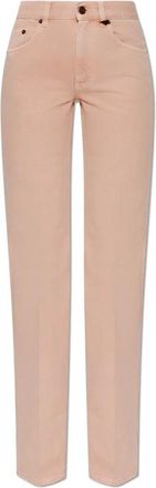 Chlo&eacute; Femme, Jeans, Rose, Taille: W24 Jeans droits taille haute