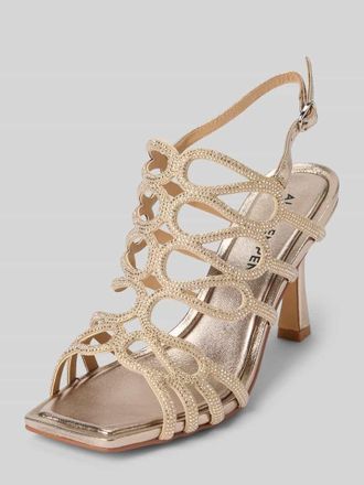 Alma En Pena Sandalette mit Strasssteinbesatz