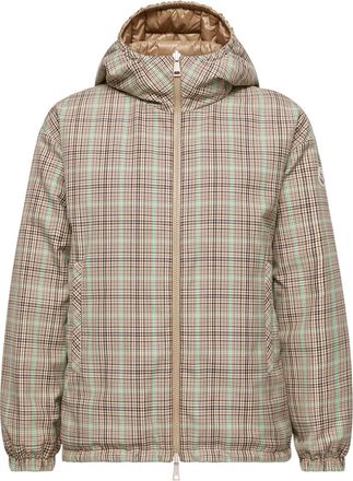 Moncler Moncler Grimpante Reversible Hooded Short Down Jacket, Women, Brown, Size: 00