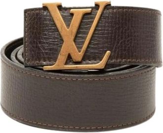 Louis Vuitton Ceinture Standard Pre-owned - Homme - Pre-owned - Brun - Taille: ONE Size