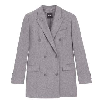 HUGO BOSS Femme, Vestes, Gris, Taille: 40 FR Jukana Blazer