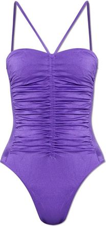 Dsquared2 Femme, Maillots de bain, Violet, Taille: 40 FR Signature One-Piece
