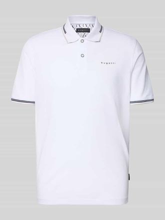 Bugatti Regular Fit Poloshirt mit Logo