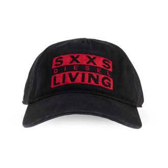 Diesel Homme, Accessoires, Noir, Taille: S Casquette de baseball