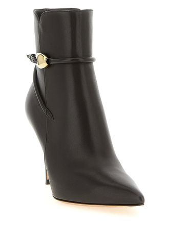 Gianvito Rossi Jungle Mamba Ankle Boot - Black