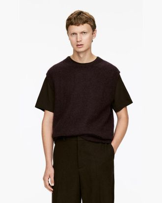 Arket Pullunder Aus Alpakawolle Und Wolle -Rot