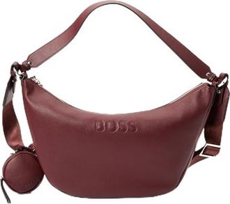 BOSS Addison Hobo, Clochard Femme, Dark Red, One Size