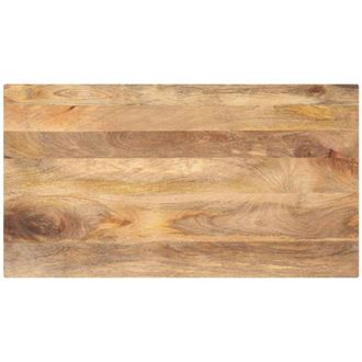 vidaXL Dessus de table 100x60x3,8cm rectangulaire bois massif manguier vidaXL
