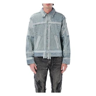 Who Decides War by Ev Bravado Exposure Trucker - - Jackets - Herren - Blau - L