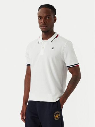 Beverly Hills Polo Club Poloshirt P-SS26M-P2525 Wei&szlig; Regular Fit