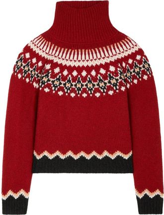 Alanui Femme, Pulls, Multicolore, Taille: 38 FR Pulls dHiver à Col Roulé