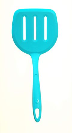 Kochblume Designwender XL | Premium-Silikon | Hitzebeständig | Spülmaschinenfest | 31cm | Farbe: türkis