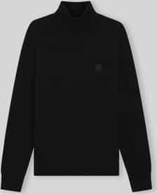 Boss Orange by Hugo Boss Rollkragenpullover mit Logo-Patch aus Kaschmir