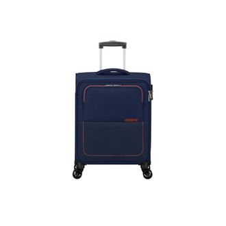 American Tourister unisex, Valises, Bleu, Taille: ONE Size Valise cabine souple avec serrure TSA