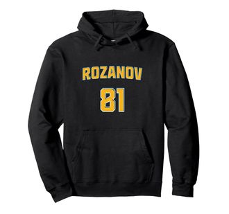 Generic Rozanov 81 Varsity Style Name und Nummer Grafik Pullover Hoodie