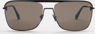 Tom Ford Herren - Sonnenbrille Nolan schwarz/grau