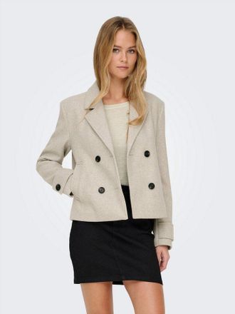 Only Kurzjacke ONLFREJA LIFE SHORT DB JACKET OTW NOOS Kunstfaser