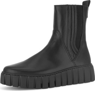 Gabor Damen Klassische Stiefeletten, Frauen Stiefeletten,uebergangsschuhe,uebergangsstiefel,reißverschluss,Boots,schwarz (Micro),36 EU / 3.5 UK