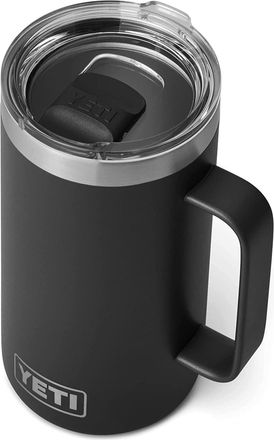 Yeti Rambler Krug Mit MagSlider Deckel, Black, 24 oz (709 ml)