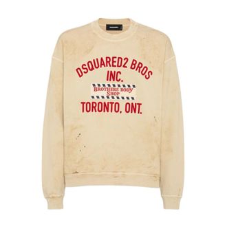 Dsquared2 Dsquared2 Sweaters - - Sweatshirts & Hoodies - Herren - Beige - L