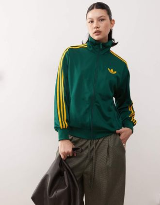adidas Originals Firebird - Top de survêtement ample - Vert