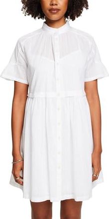 Esprit 034ee1e317 Robe, 100/White, 38 Femme