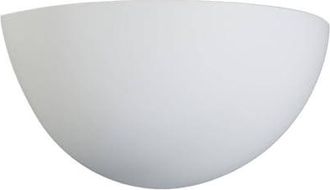 Lindby Applique Murale Pascali à intensité variable (Moderne) en Blanc Plâtre/Terre Cuite e. a. pour Salon & Salle manger (1 lampe,à E14), Lampe Eclairage Lu