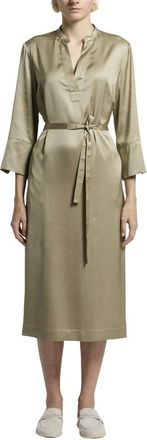 PESERICO Femme, Robes, Vert, Taille: 40 FR Midi Dress