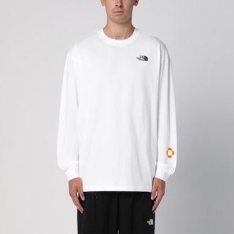 The North Face White T-shirt with TNF X Yinka Ilori print