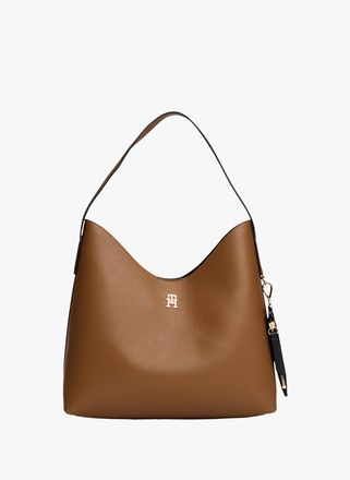 Tommy Hilfiger Sac port&eacute; &eacute;paule aspect cuir grain&eacute;