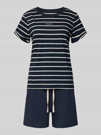 Marc O'Polo Regular Fit Pyjama-Set aus reiner Baumwolle
