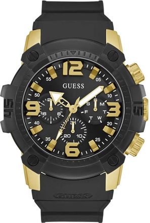 Guess Uhren - Quarz-Analoguhr Linebacker - Gr. unisize - in Schwarz - für Damen