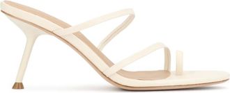 Kazar Femme, Chaussures, Beige, Taille: 37 EU Mules &agrave; talon architectural