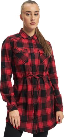 Brandit Women Lucy Longshirt Long Slee, Farbe: red/Black, Größe: 4XL