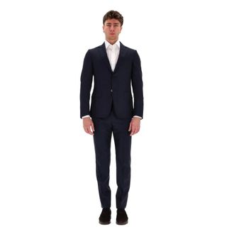Ermenegildo Zegna Wollkleid Drop 8 - - Suits - Herren - Blau - S