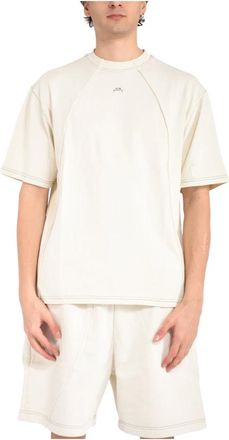A-Cold-Wall* A-Cold-Wall, Homme, Tops, Beige, Taille: M Panelled T-Shirt