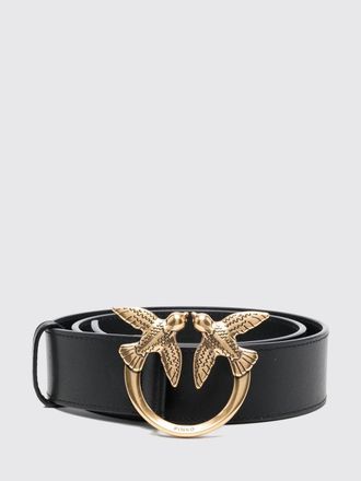 Pinko Ceinture en cuir avec plaque logo Love Birds