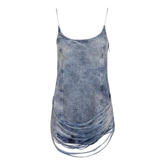 Diesel Elegantes Kleid f&uuml;r moderne Frauen - - Dresses - Damen - Blau - XS