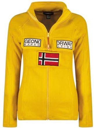 Geographical Norway tantouna lady Polaire Fine Femme Chaude Fermeture Zip - Veste Automne Hiver Printemps Chaud Femmes - Longues Manches Vetement Pull Fourrure Doux Confo