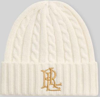 Lauren Ralph Lauren M&uuml;tze mit breitem Umschlagrand