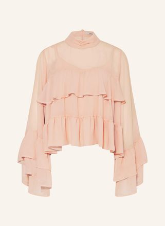 Gestuz Blusenshirt Gzchiffany Mit Volants rosa