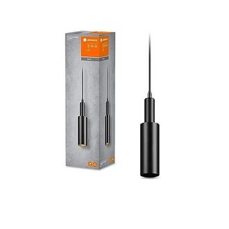 Ledvance TRACKLIGHT PENDANT CYLINDER, Schienenpendelleuchten mit GU10 Fassung, Geeignet f&uuml;r Lampen mit GU10 Sockel, Nennspannung: 220240 V, Black, H&ouml;he: 1500.0