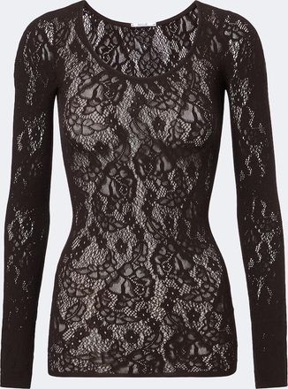 Wolford Top Infinite aus Spitze