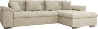 Mirjan24 Ecksofa Diana Premium Eckcouch mit Bettkasten und Schlaffunktion Polsterecke Sofa Couch Farbauswahl Schlafsofa Couchgarnitur Bettsofa (Corbett 21, Sei