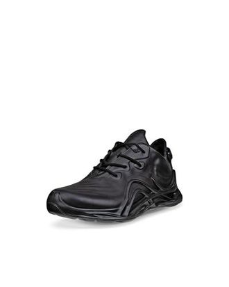 Ecco Womens Biom Infinite V1 Leather Fashion Sneaker, Black, 11-11.5