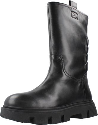 Geox WOMAN D VILDE BIKER/AMPHIBIANS BOOTS BLACK 37.5_EU