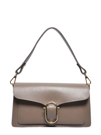 Anna Luchini Beige Rindsledertasche