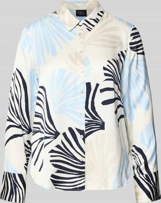 s.Oliver Black Label Regular Fit Hemdbluse aus reiner Viskose